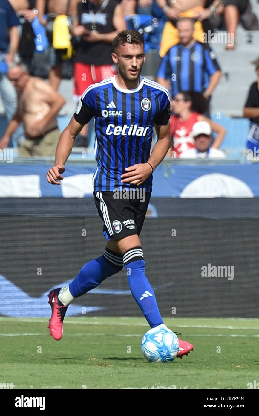 Pisa, Italy. 30th Sep, 2023. Simone Canestrelli (Pisa) during Pisa SC ...