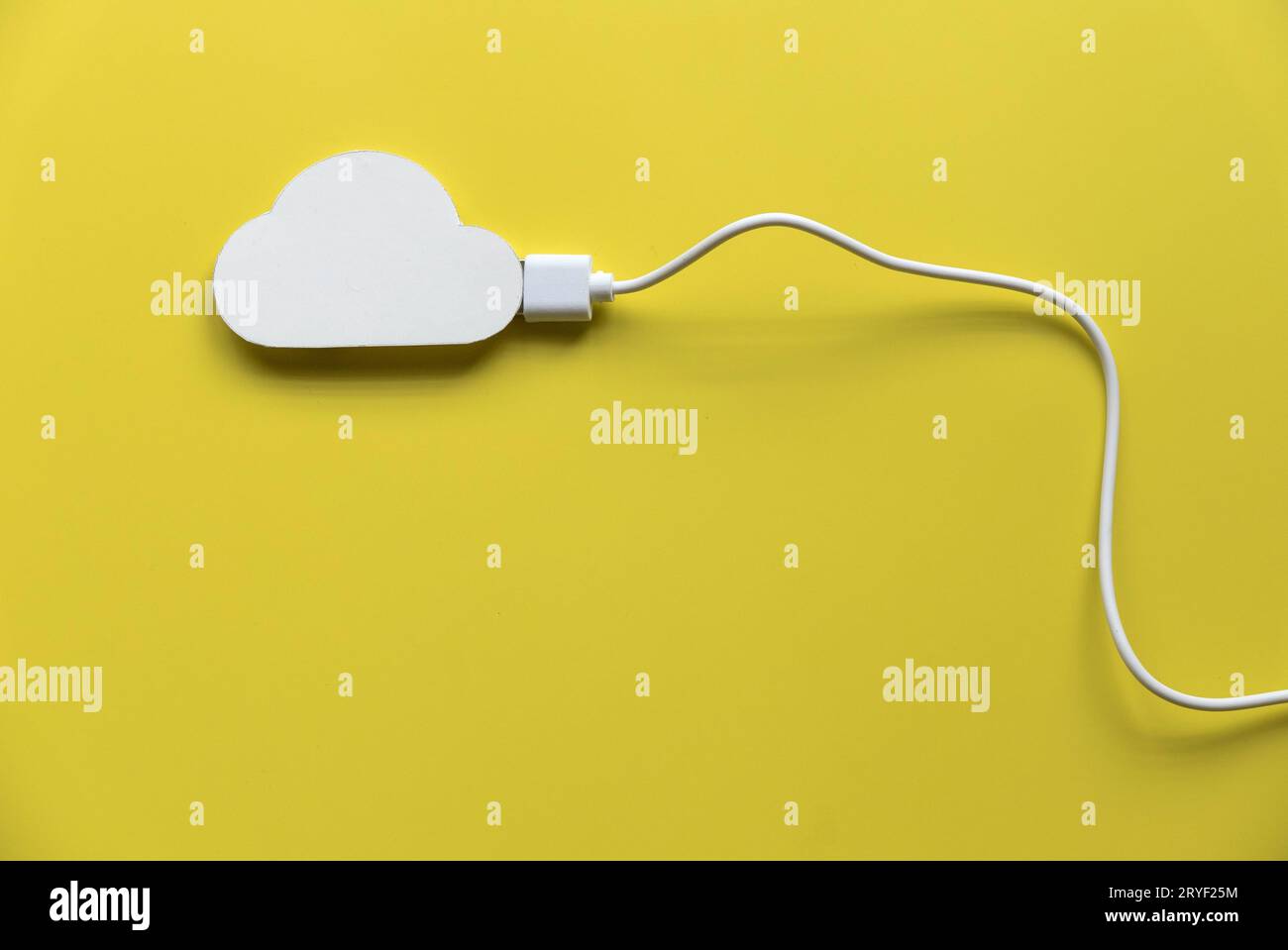 Cloud computing data storage concept.Network computing technologies ...