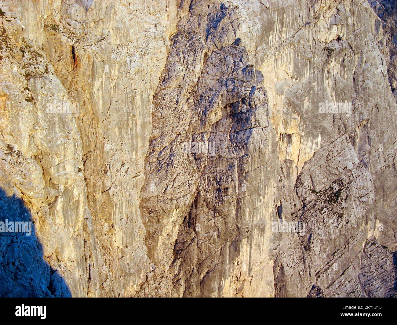 Rock formation in the alps Stock Photo - Alamy