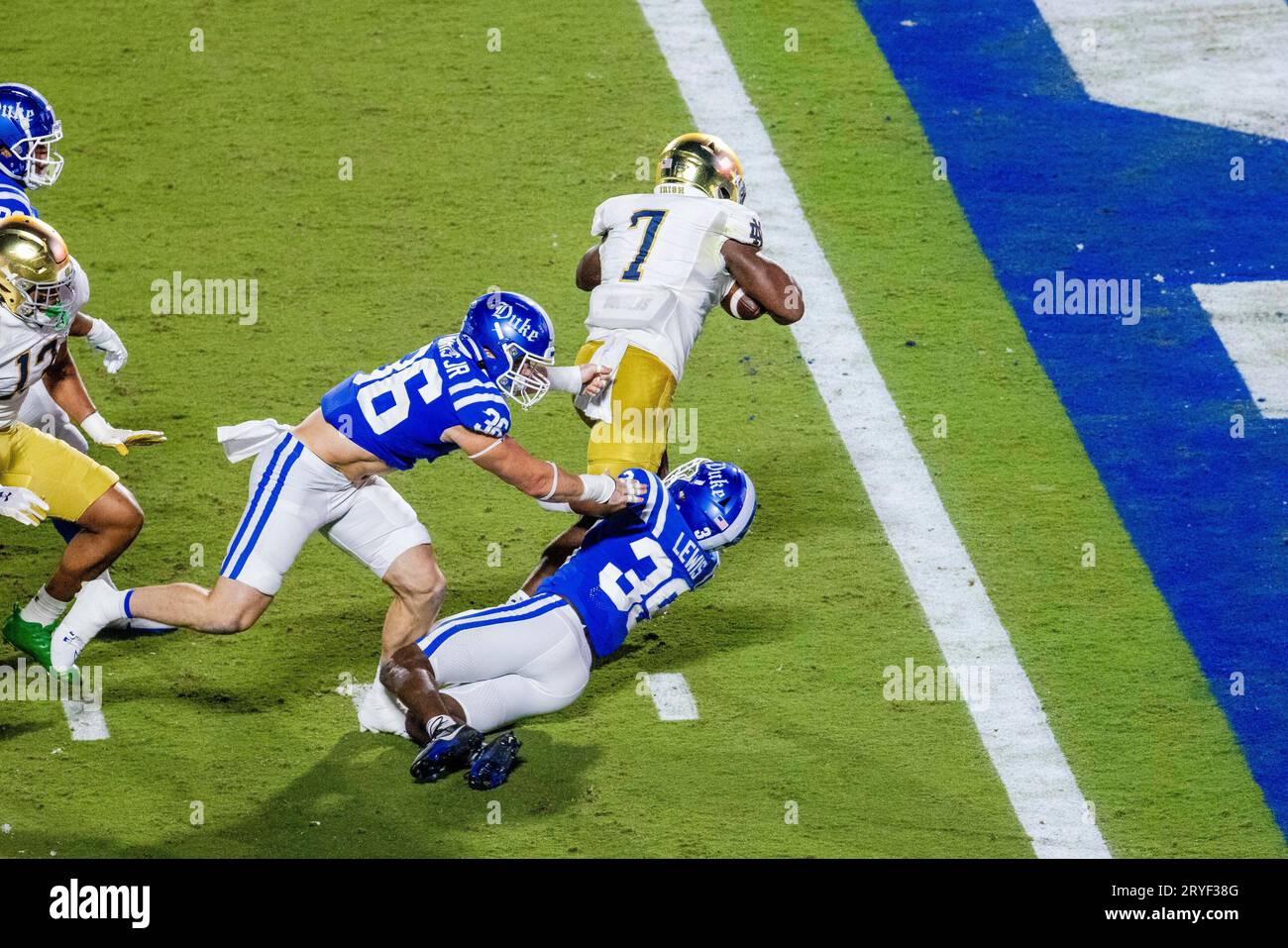 September 30, 2023: Notre Dame Fighting Irish running back Audric ...