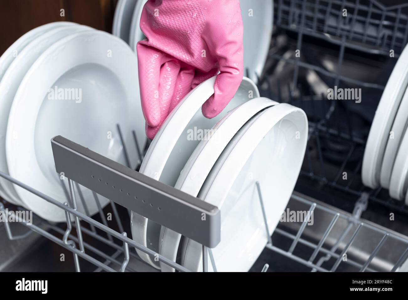 Washing up glove hi-res stock photography and images - Alamy