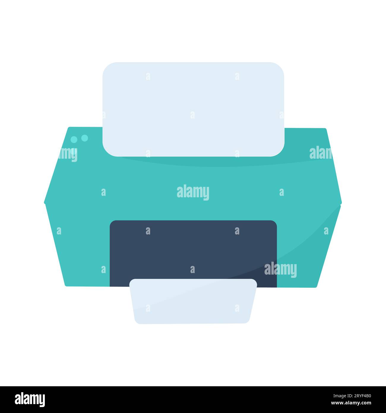 Color multifunction laser printer Stock Vector Images - Alamy