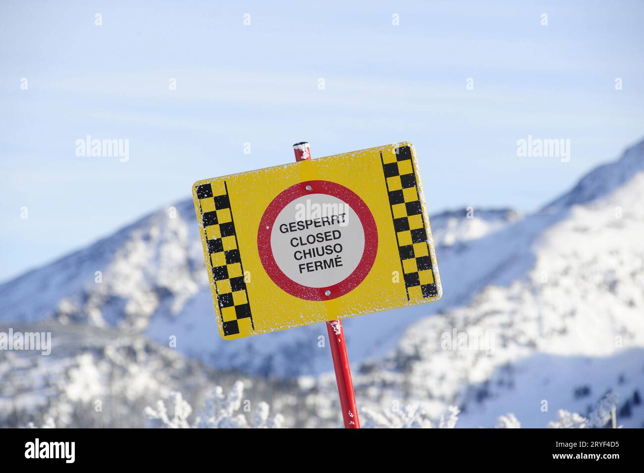 Closed slope hi-res stock photography and images - Alamy