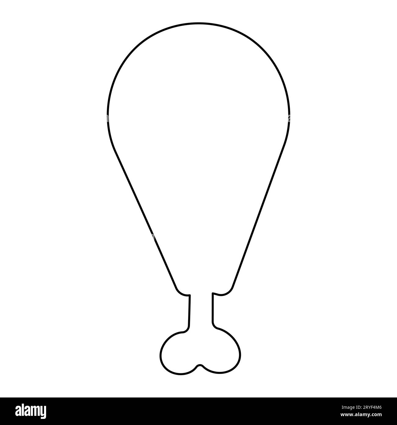 Barbeque chicken legs Cut Out Stock Images & Pictures - Alamy