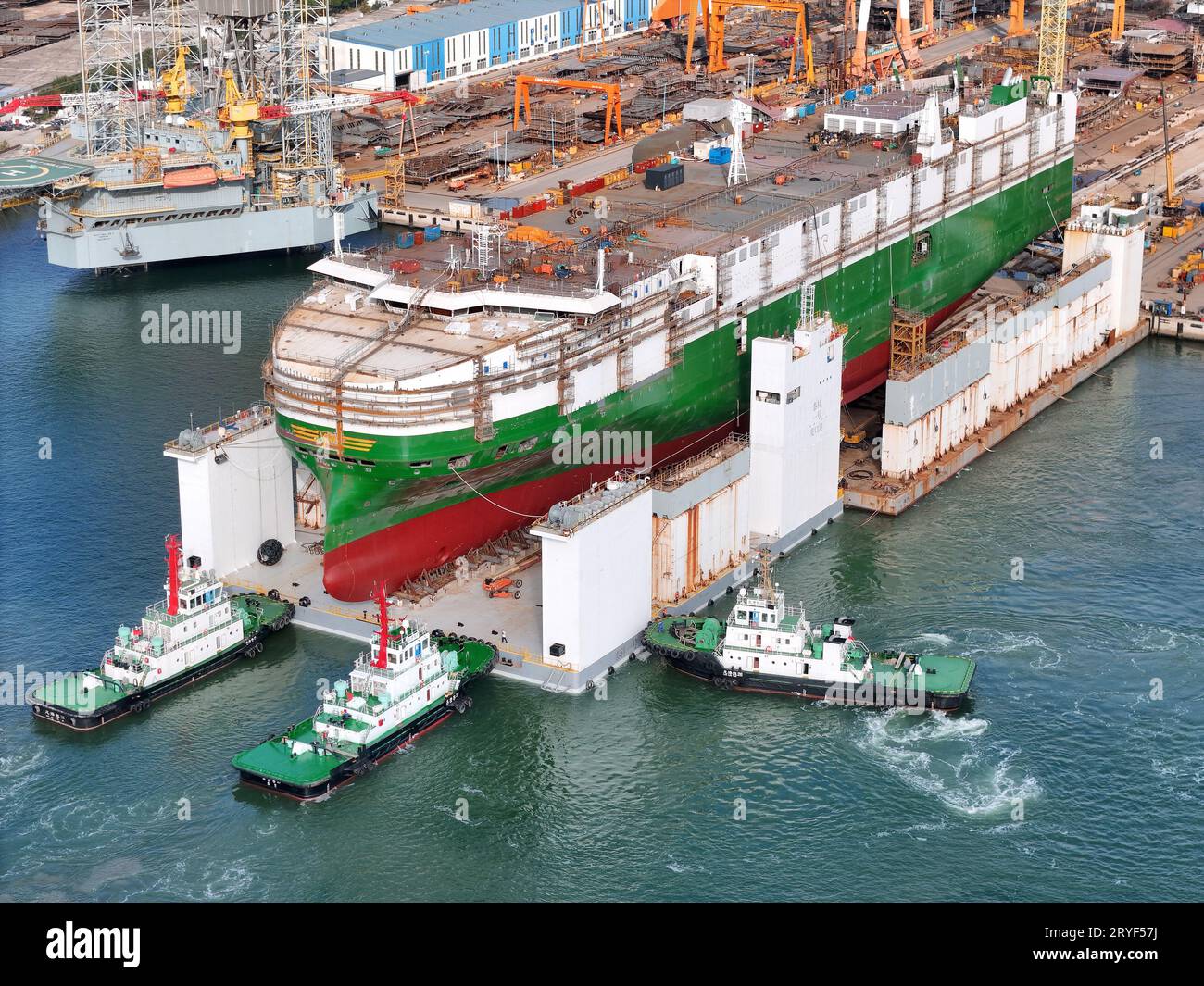 Yantai, China. 01st Oct, 2023. YANTAI, CHINA - SEPTEMBER 28, 2023 - A ...