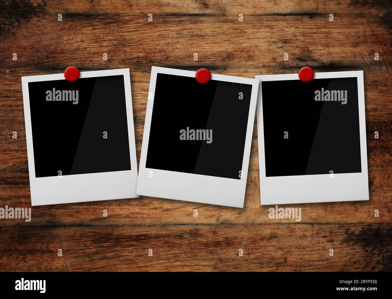 Retro polaroid photo frame template hi-res stock photography and images ...