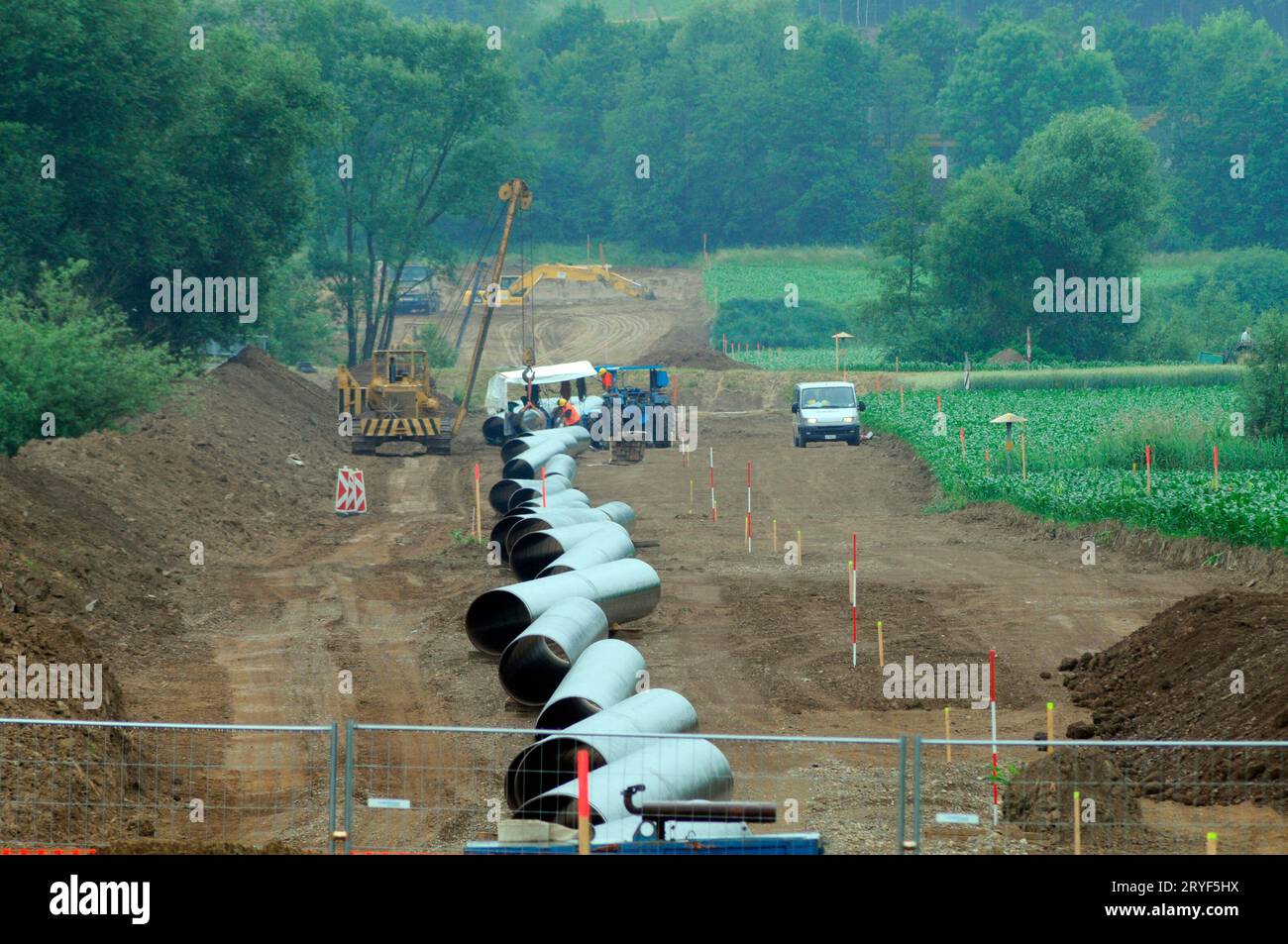 Oil pipeline for transporting oil Stock Photo - Alamy
