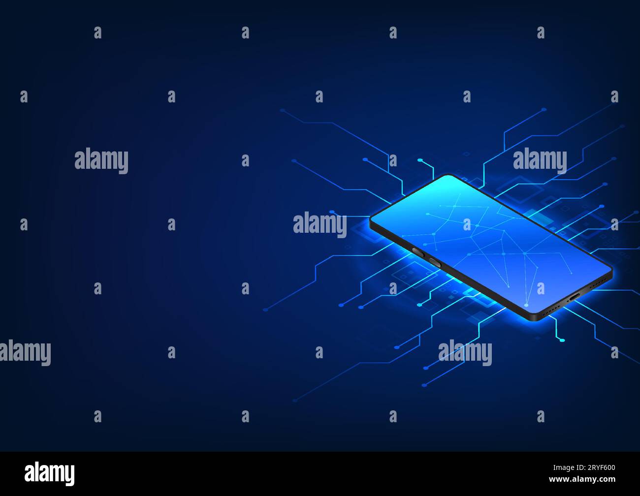 Unlock technology future Stock Vector Images - Alamy