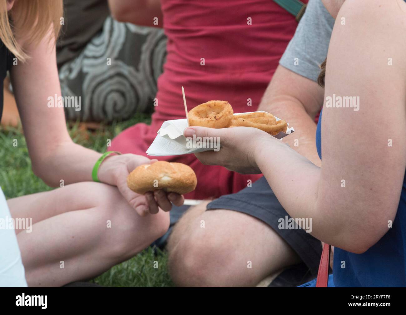 Fast food as a snack for in between Stock Photo - Alamy