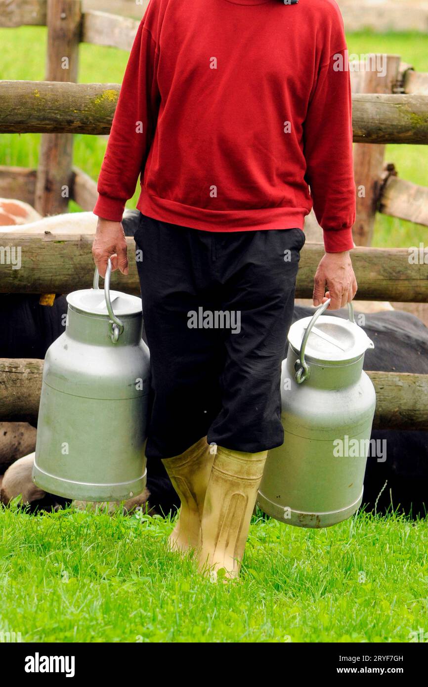 Cow milk dairy products on hi-res stock photography and images - Alamy