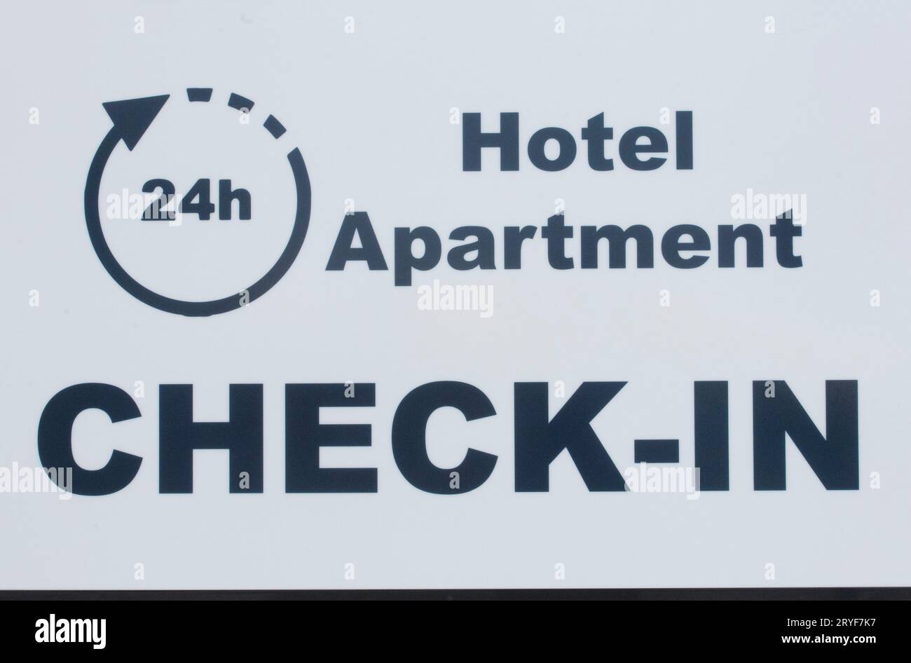 Hotel check in after arrival Stock Photo - Alamy