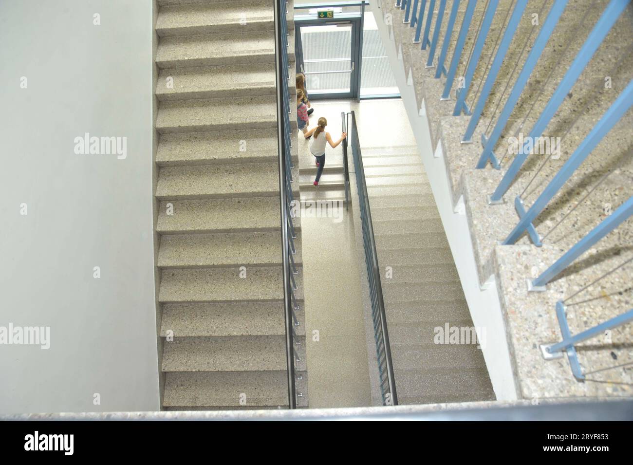 Stairs and staircase in a building Stock Photo - Alamy