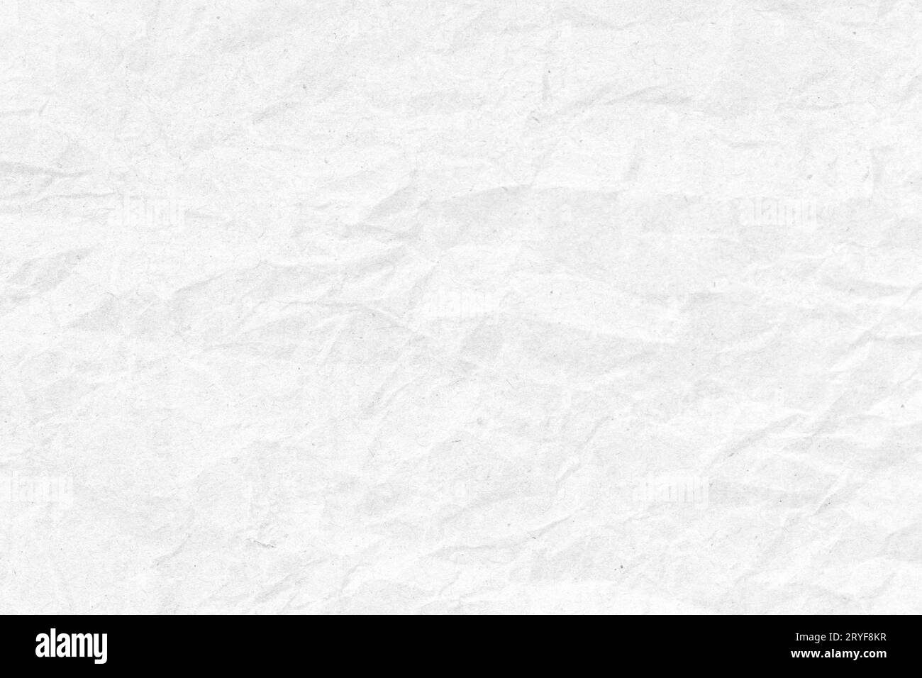 Wrinkled White paper texture background. Full frame Stock Photo - Alamy