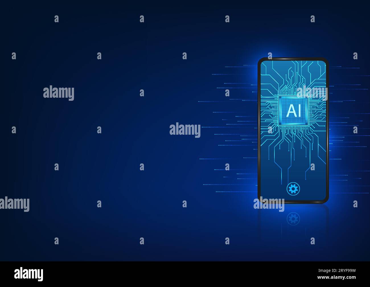 Smartphone technology that has an artificial intelligence microchip ...