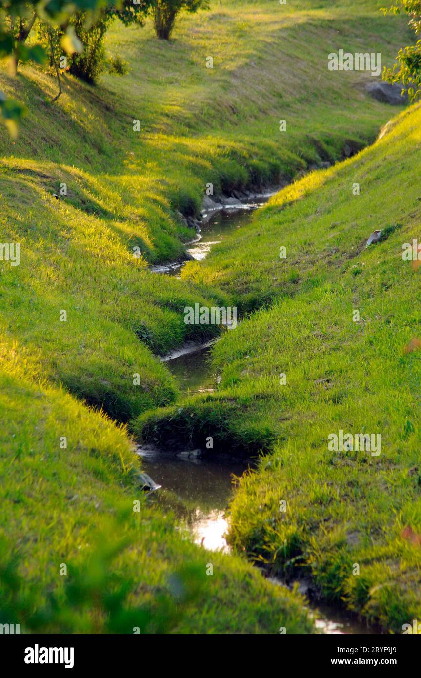 Meandering flow hi-res stock photography and images - Alamy