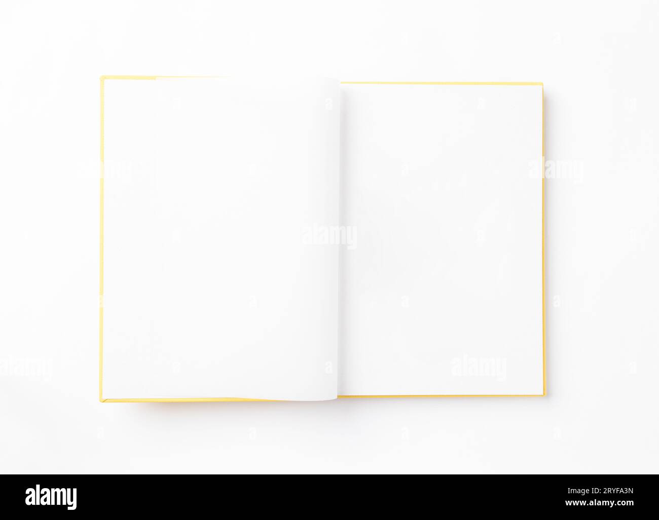 Book album on a white background Stock Photo - Alamy