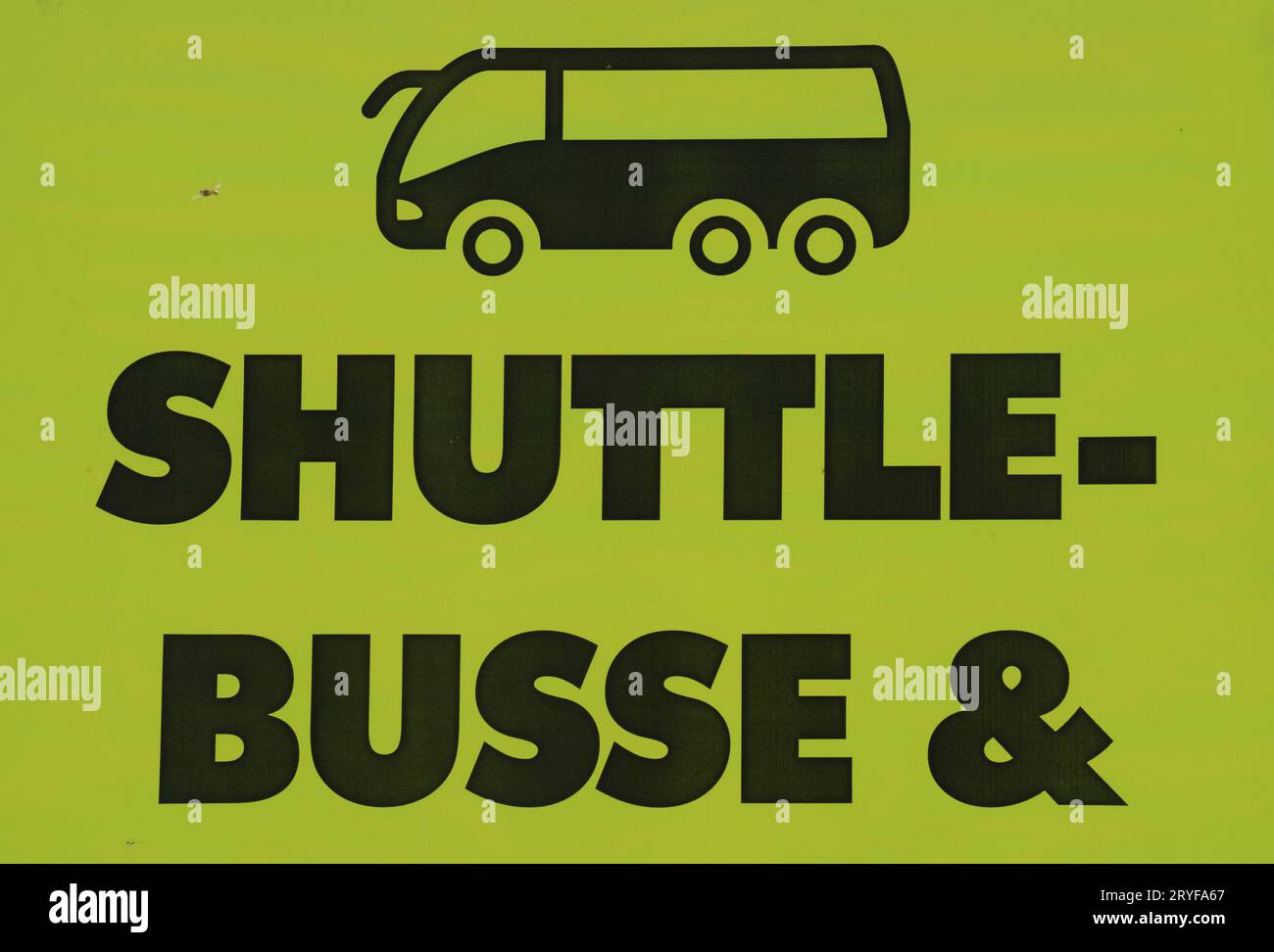Shuttle bus for transportation and mobility Stock Photo - Alamy