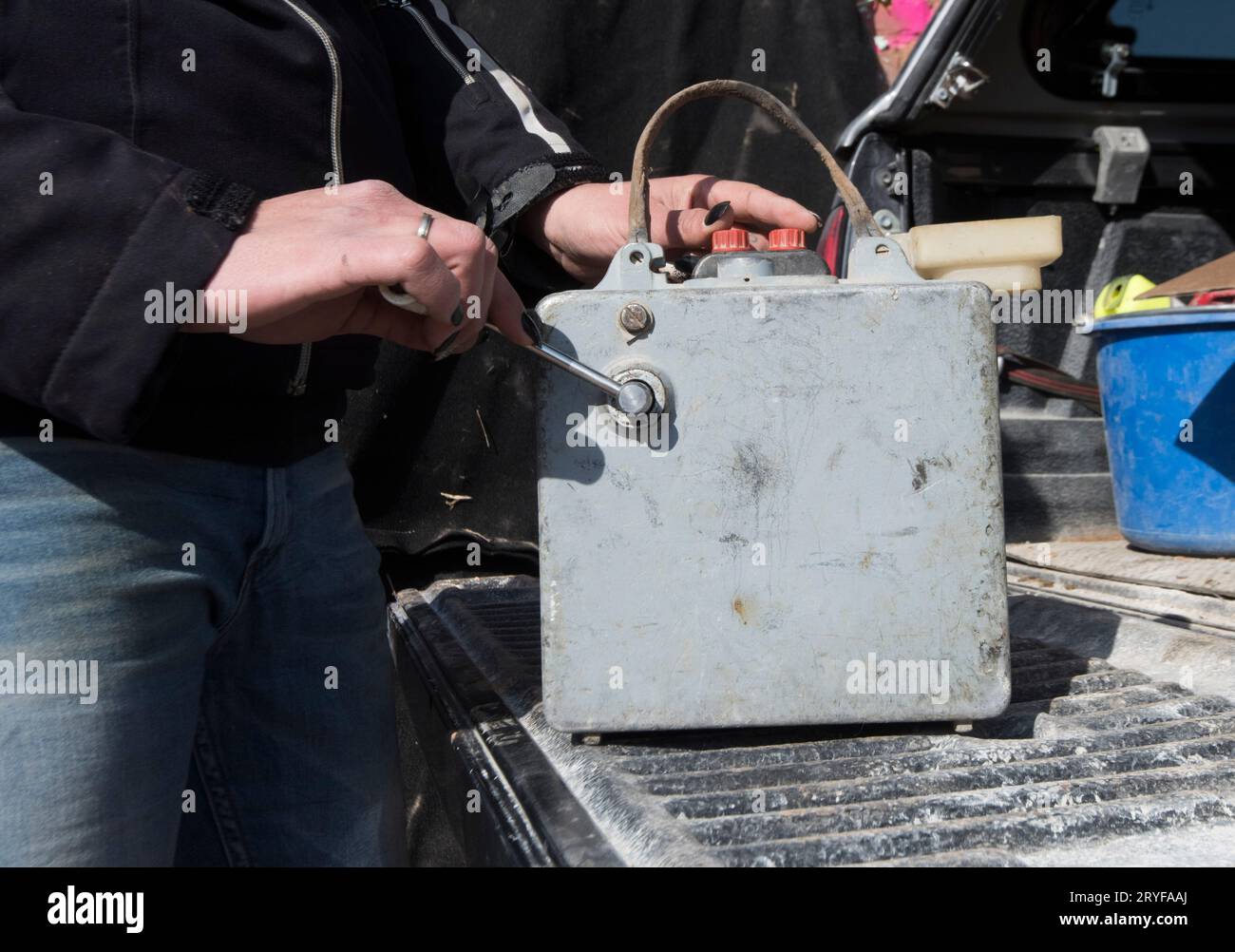 Blasting trigger hi-res stock photography and images - Alamy