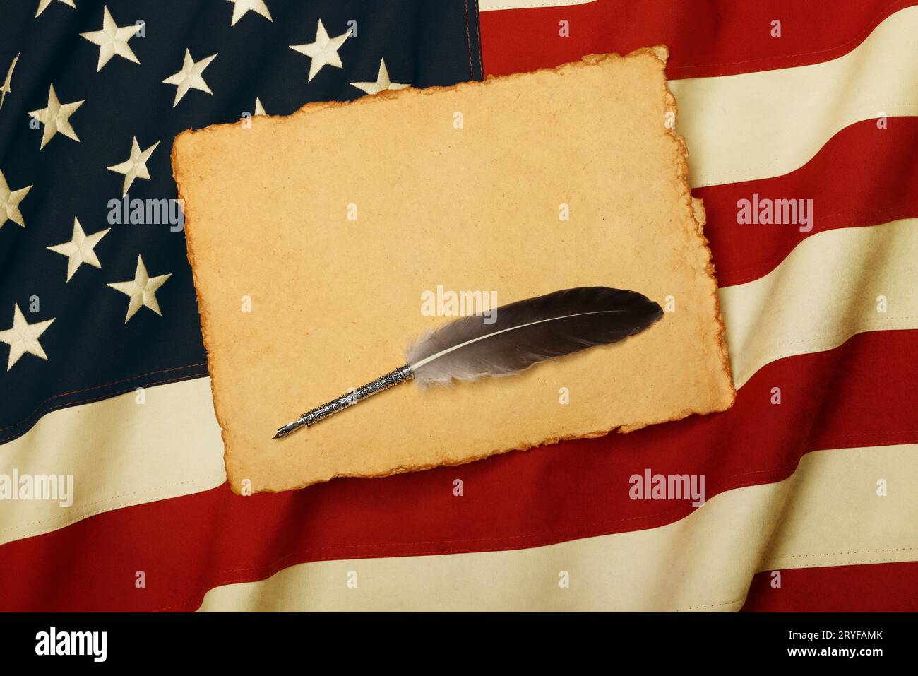 American paper flag patriotism hi-res stock photography and images - Alamy