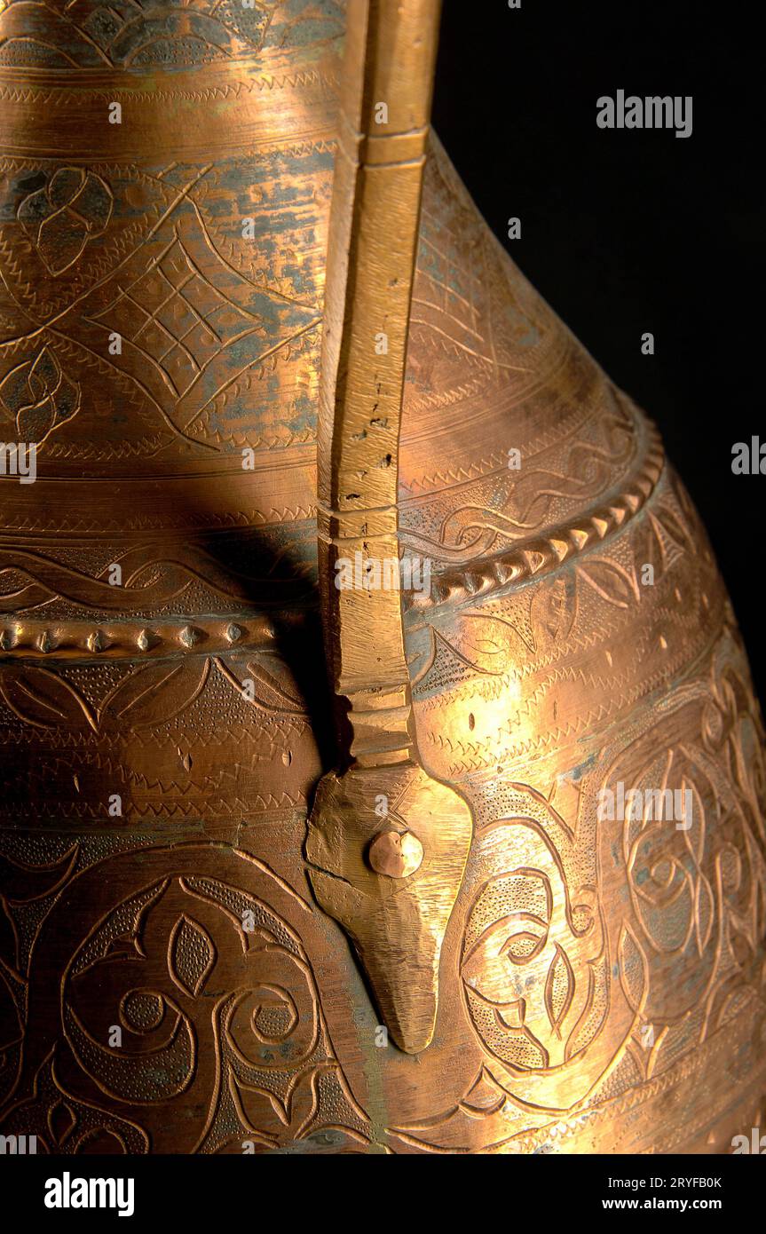 Ancient metal utensils Stock Photo - Alamy