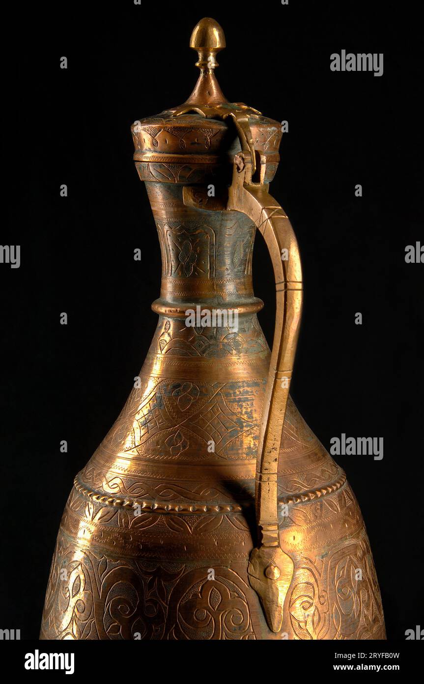 Ancient metal utensils Stock Photo - Alamy