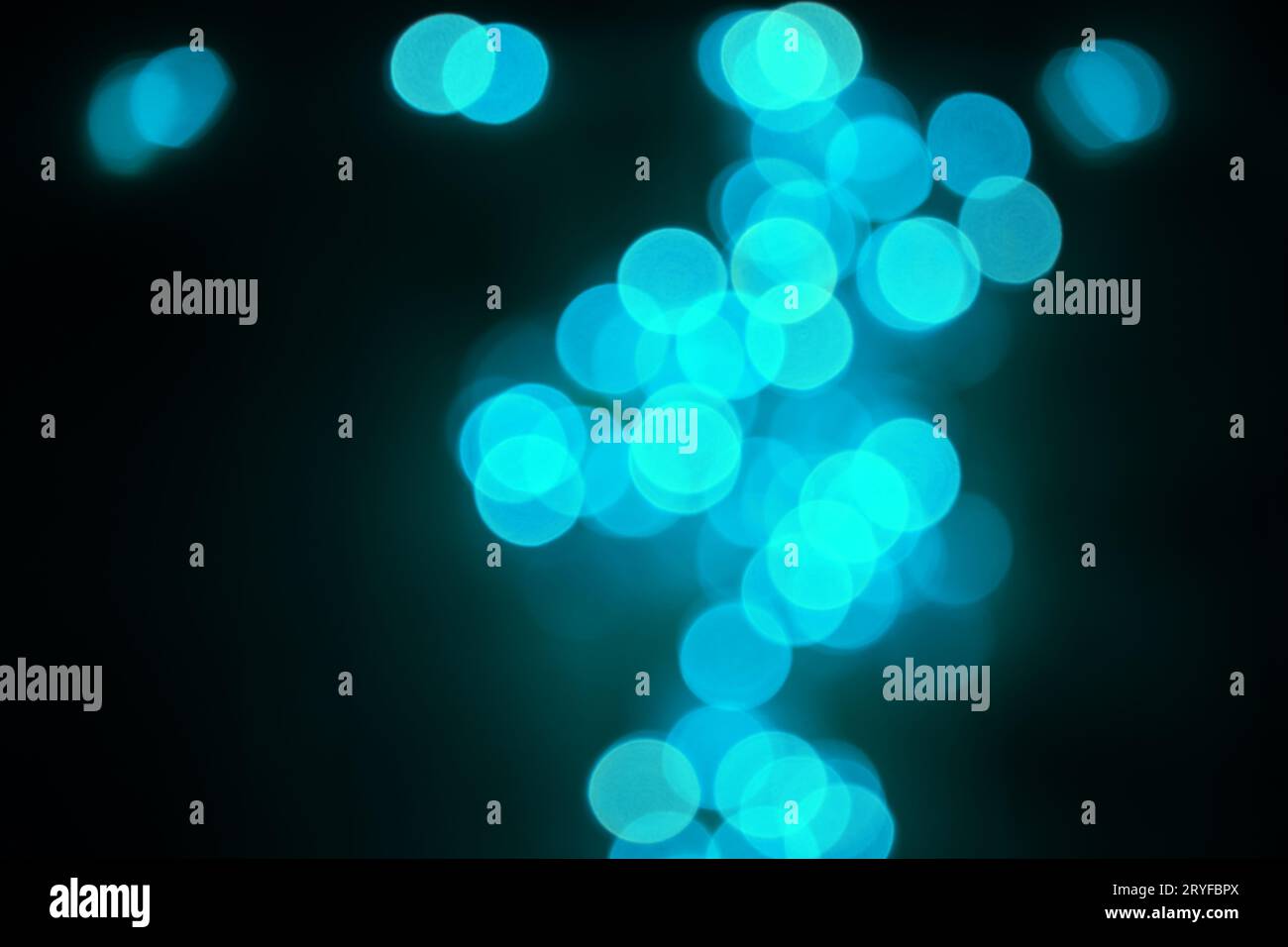 Colorful blue lights hi-res stock photography and images - Alamy