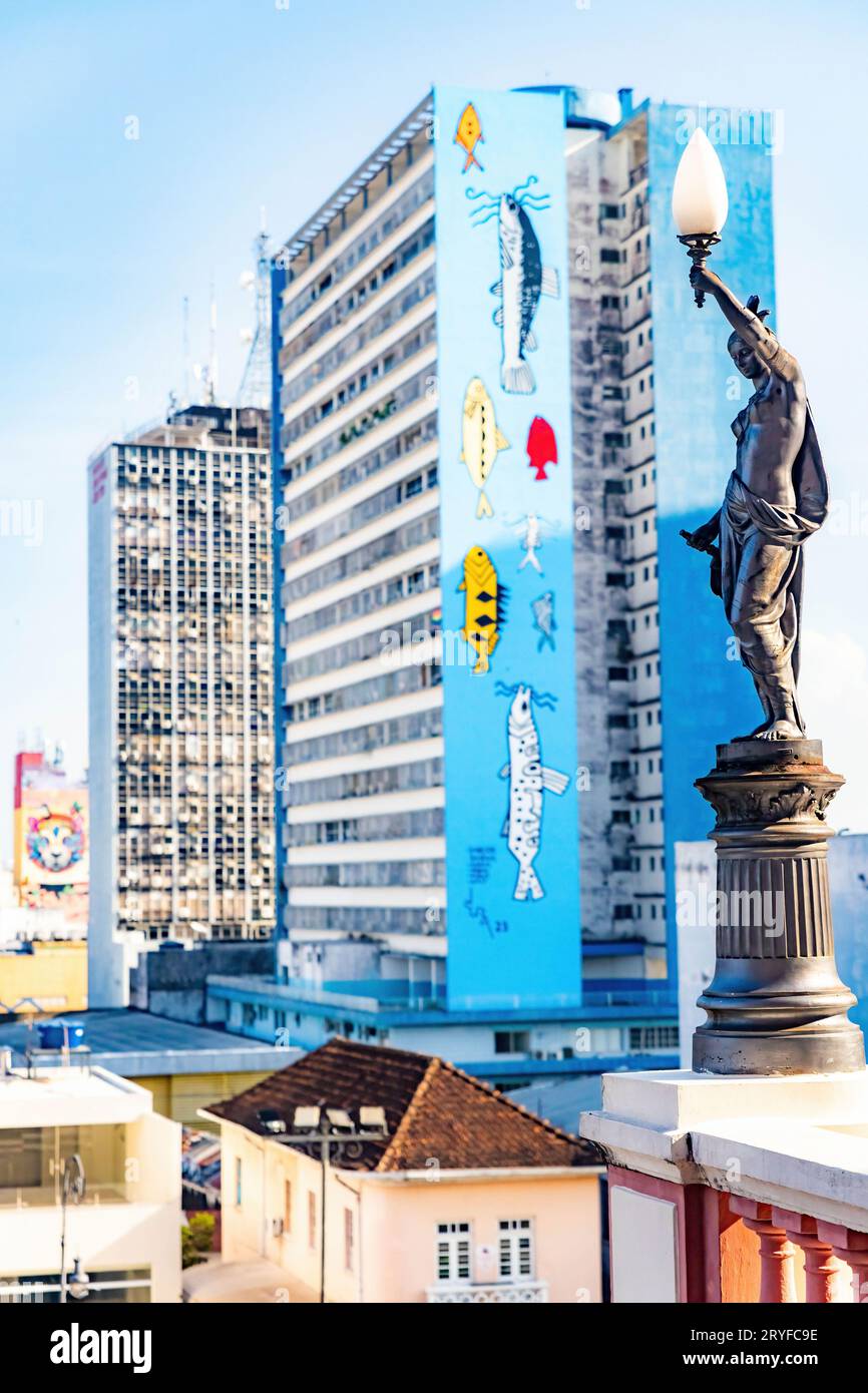 Modern city center buildings in Manaus Brazil at sunny day Stock Photo ...