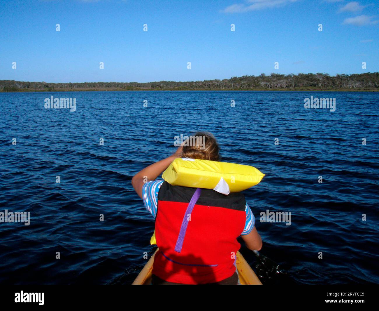 Canoe trip on a river in Australia Stock Photo - Alamy