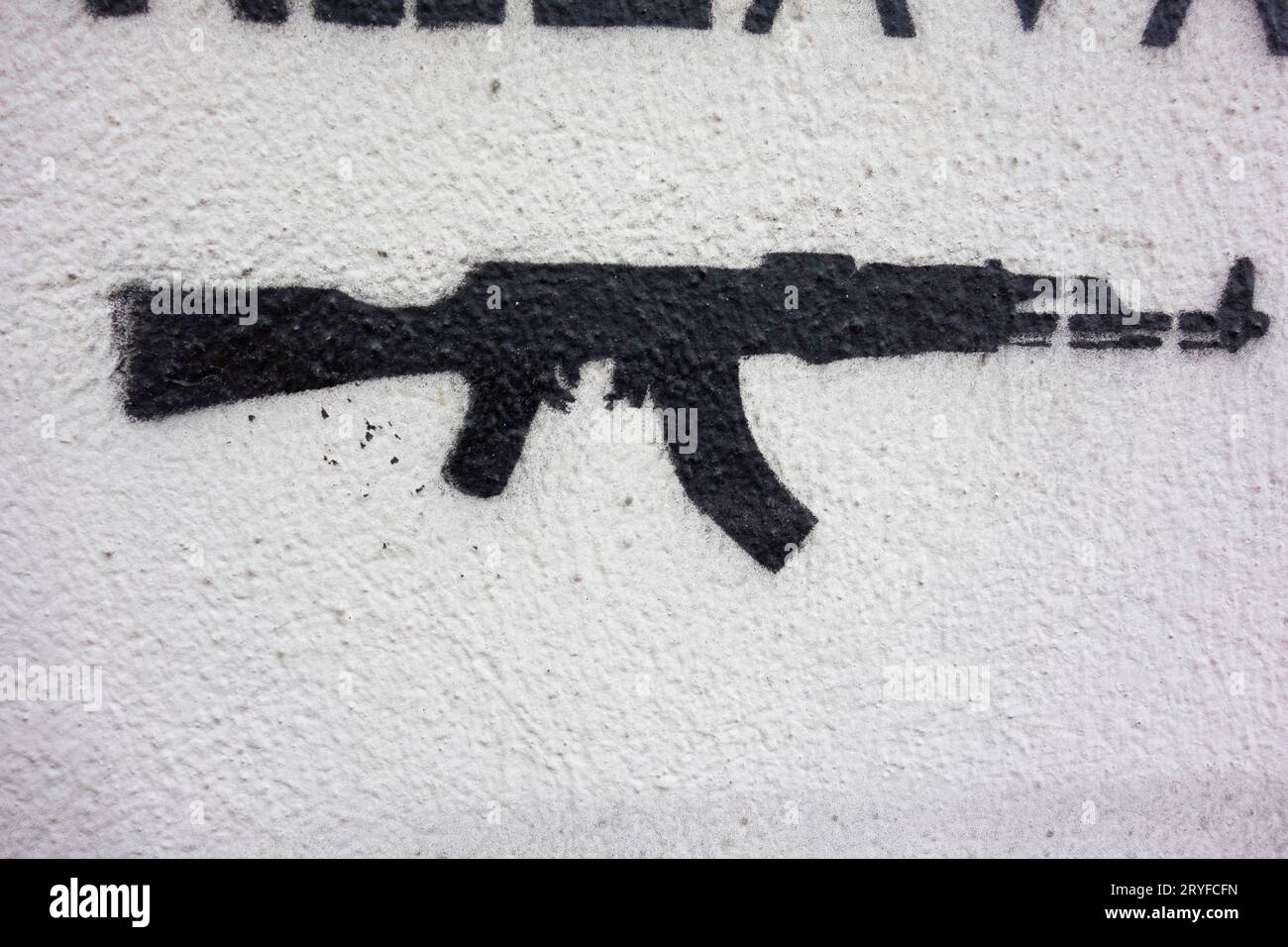 Rifle, a firearm for shooting Stock Photo - Alamy