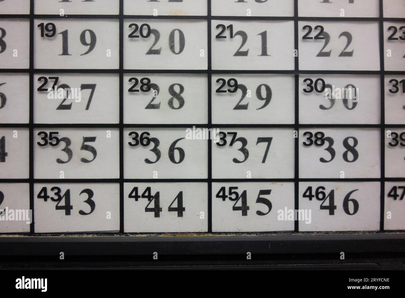 Symbol of numbers to measure and display quantities Stock Photo - Alamy