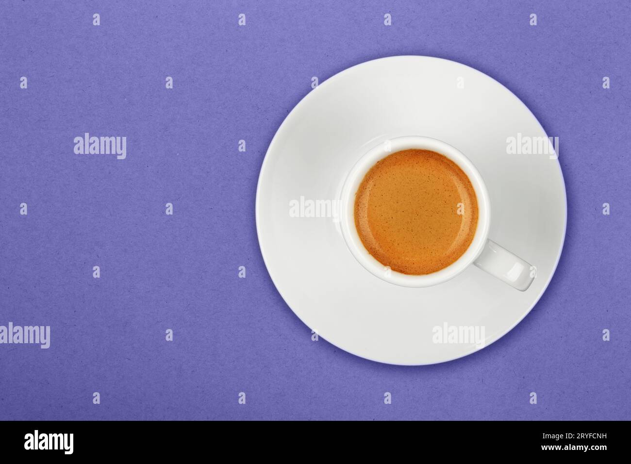Violet coffee cup hi-res stock photography and images - Alamy