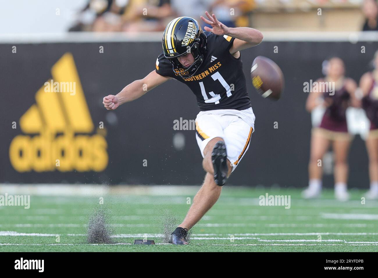 SEP 30, 2023: Southern Miss Golden Eagles place kicker Connor Gibbs (41 ...