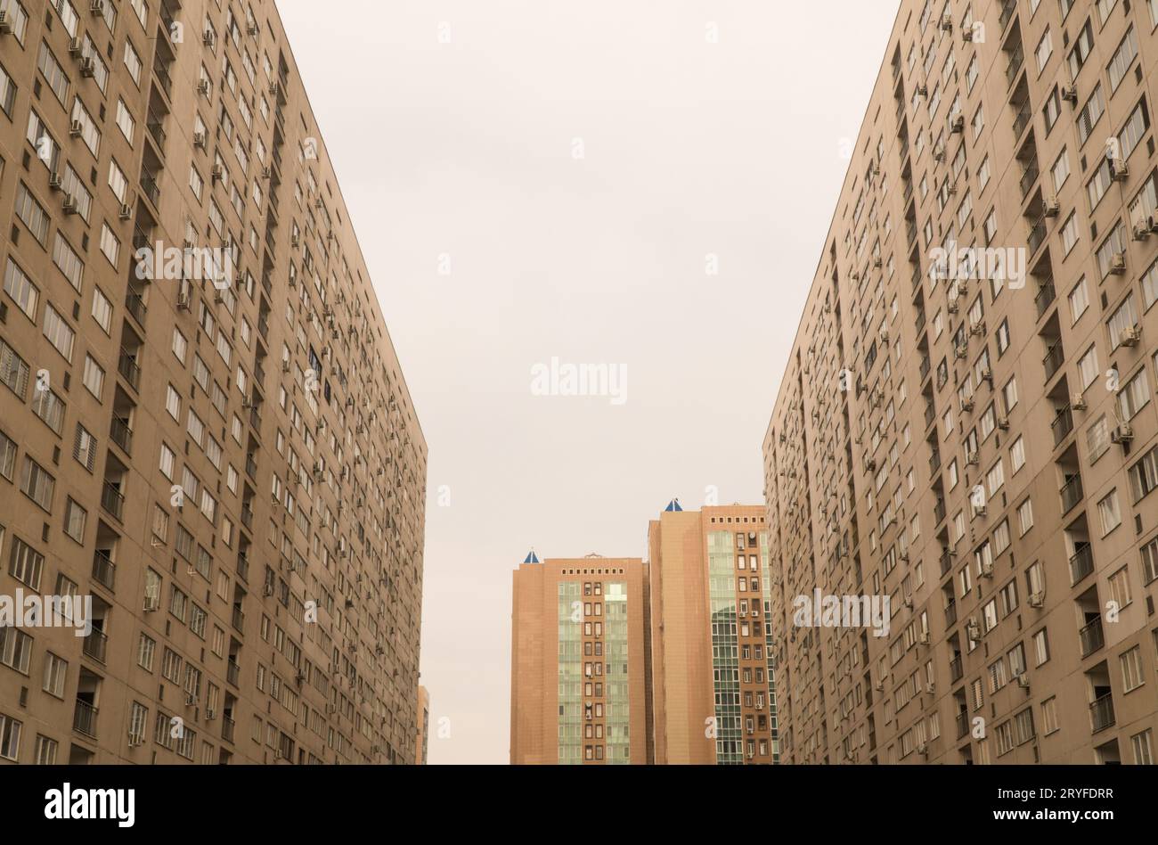 Residential complex, modern architecture Stock Photo - Alamy