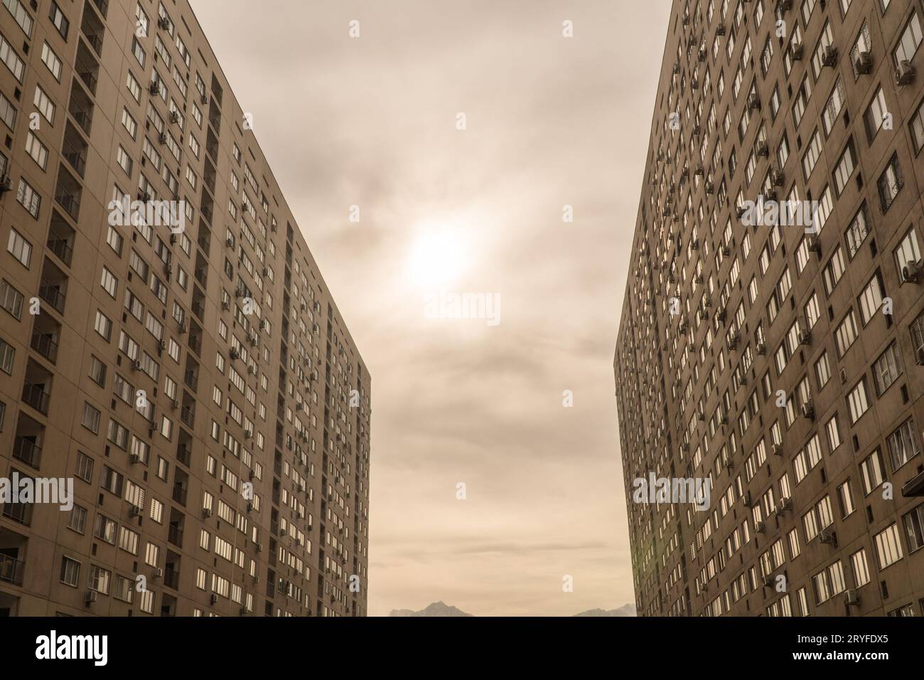 Residential complex, modern architecture Stock Photo - Alamy