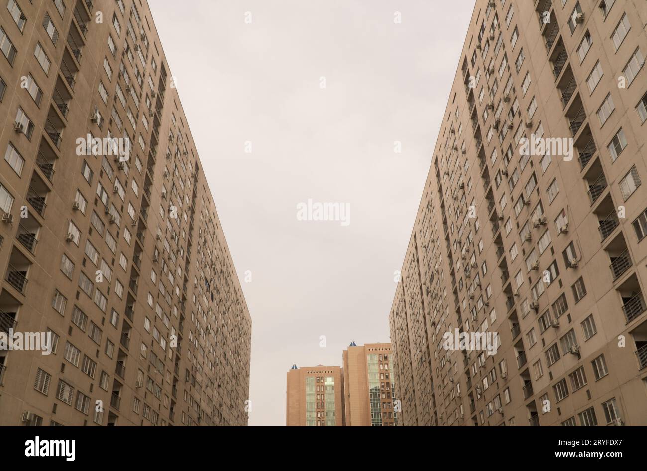 Residential complex, modern architecture Stock Photo - Alamy