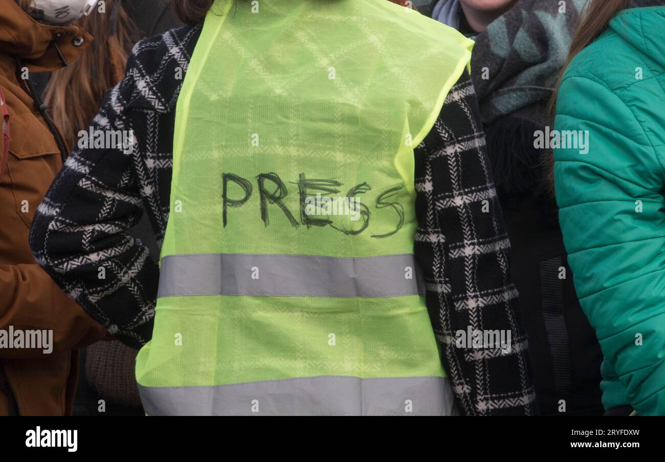 A Press logo or symbol Stock Photo - Alamy