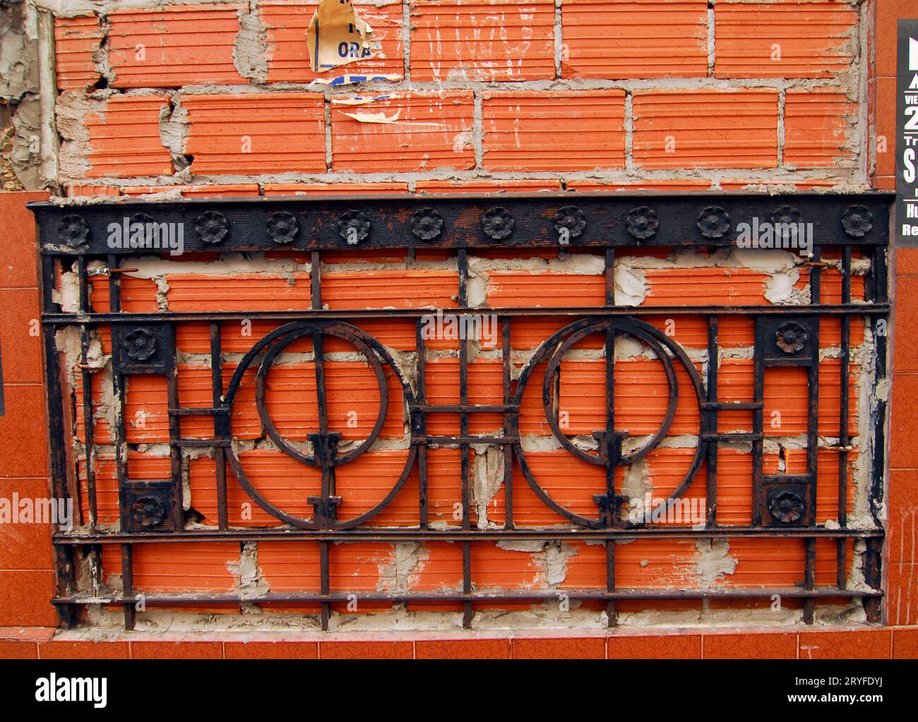 Wrought iron from blacksmith artist Stock Photo - Alamy