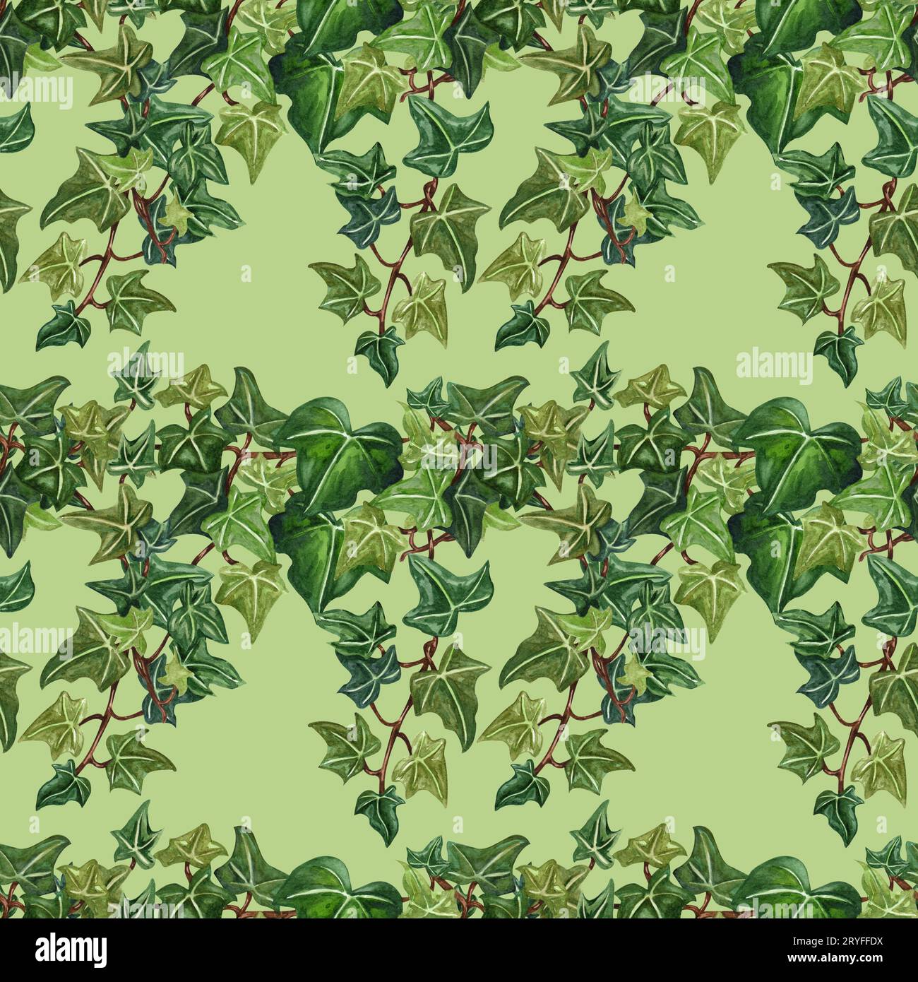 Seamless botanical hi-res stock photography and images - Alamy