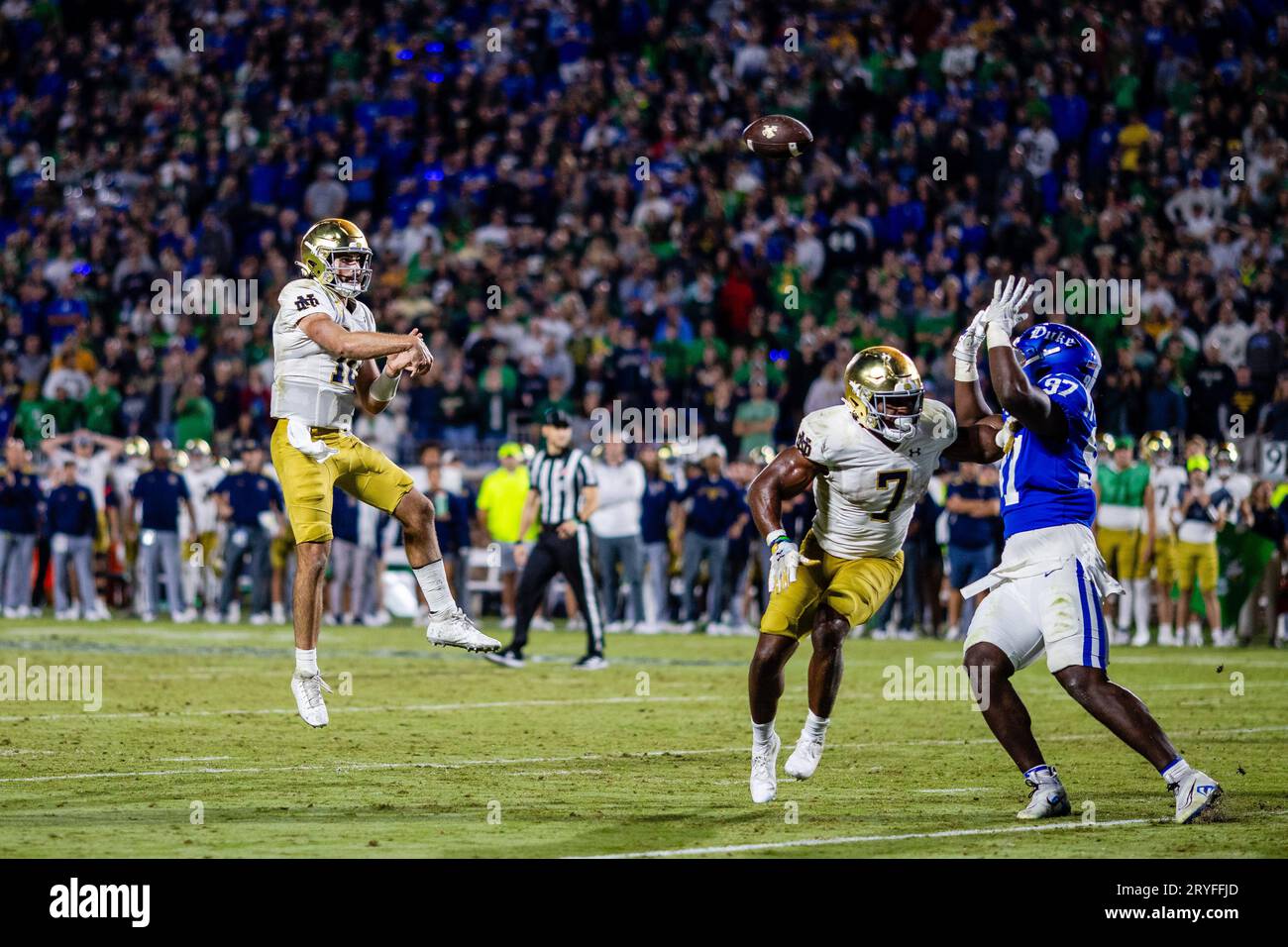 Sam hartman notre dame hi-res stock photography and images - Alamy