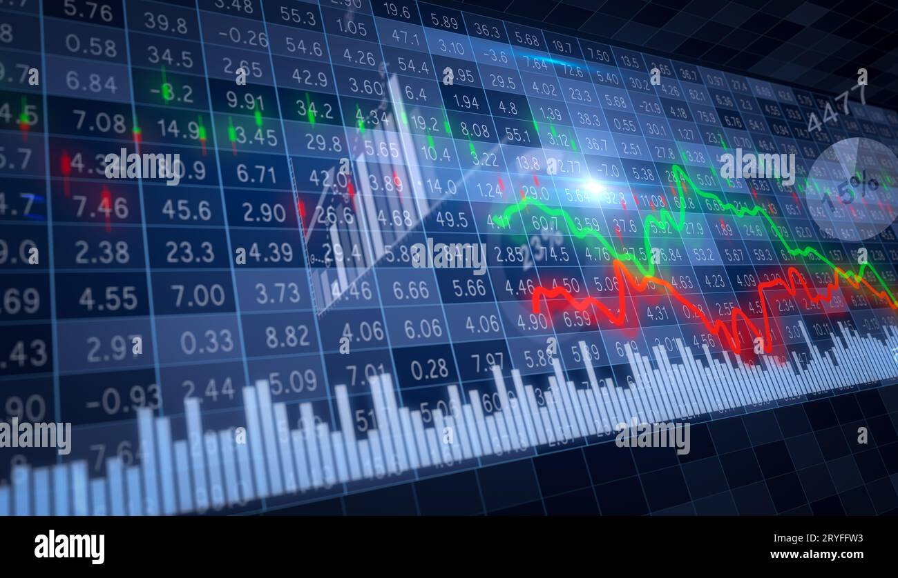 Dynamic graphs hi-res stock photography and images - Alamy