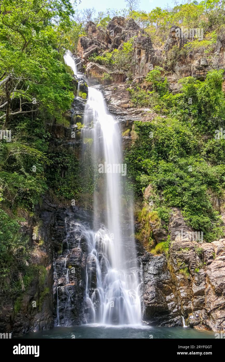 Cachoeira serra azul hi-res stock photography and images - Alamy
