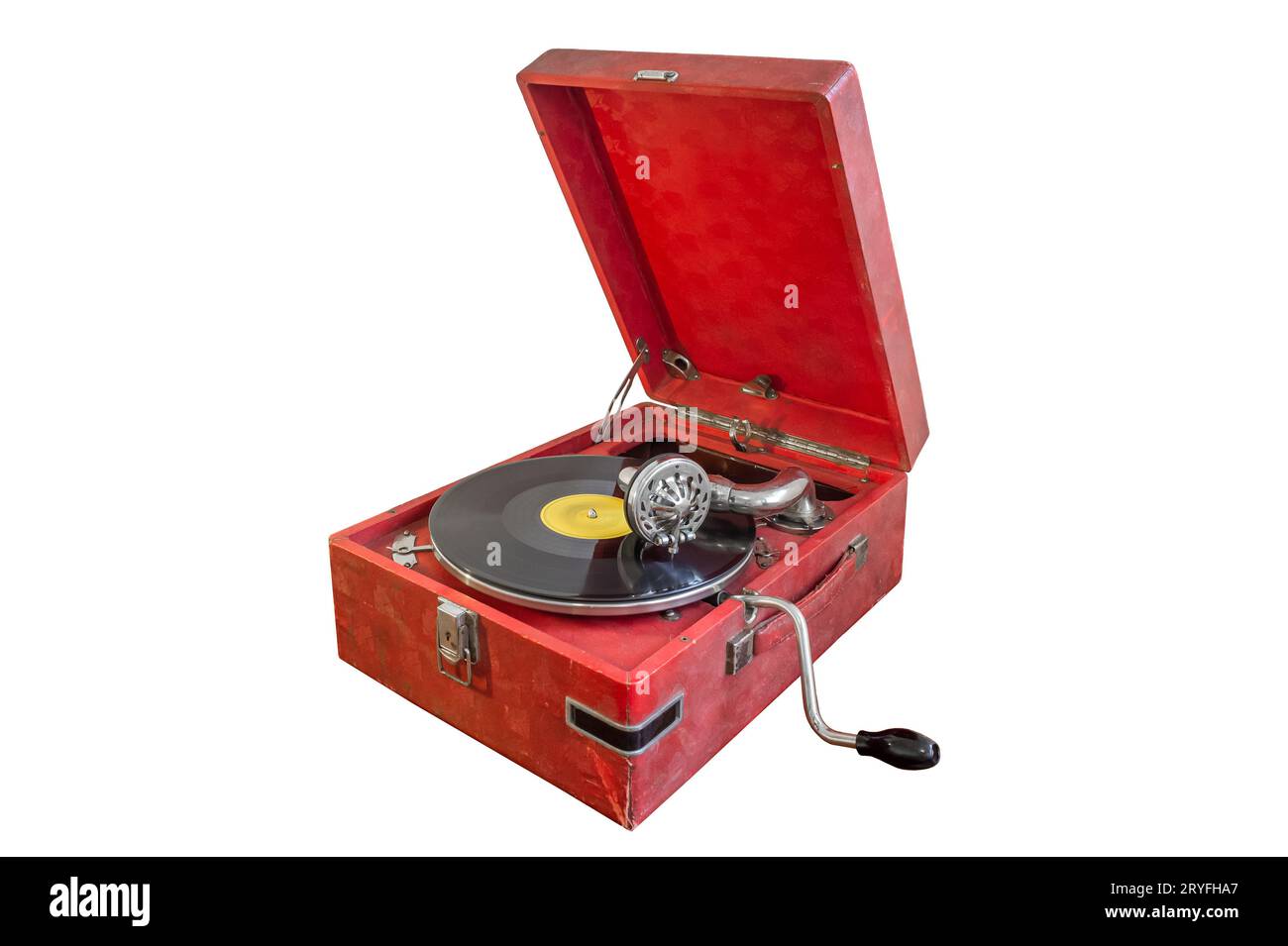 Cylinder record player Cut Out Stock Images & Pictures - Alamy
