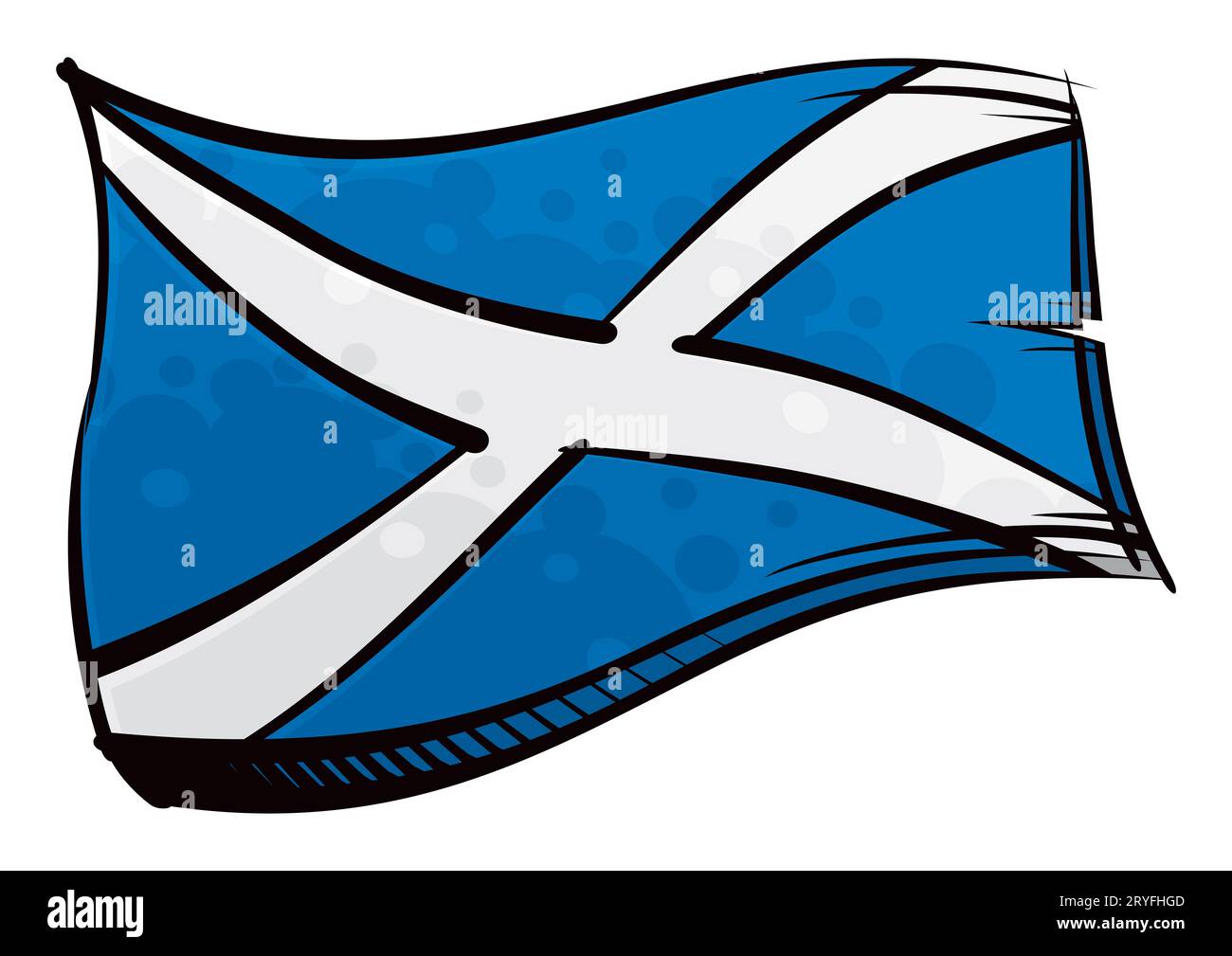 Scotland national flag created in graffiti paint style Stock Photo - Alamy Scotland national flag created in graffiti paint style Stock Photo - Alamy