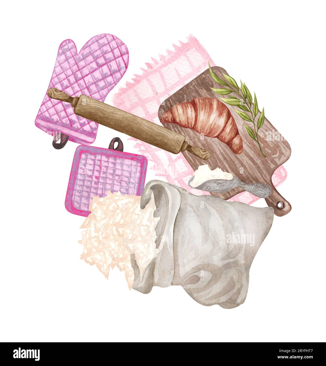 Home kitchen butter Cut Out Stock Images & Pictures - Alamy