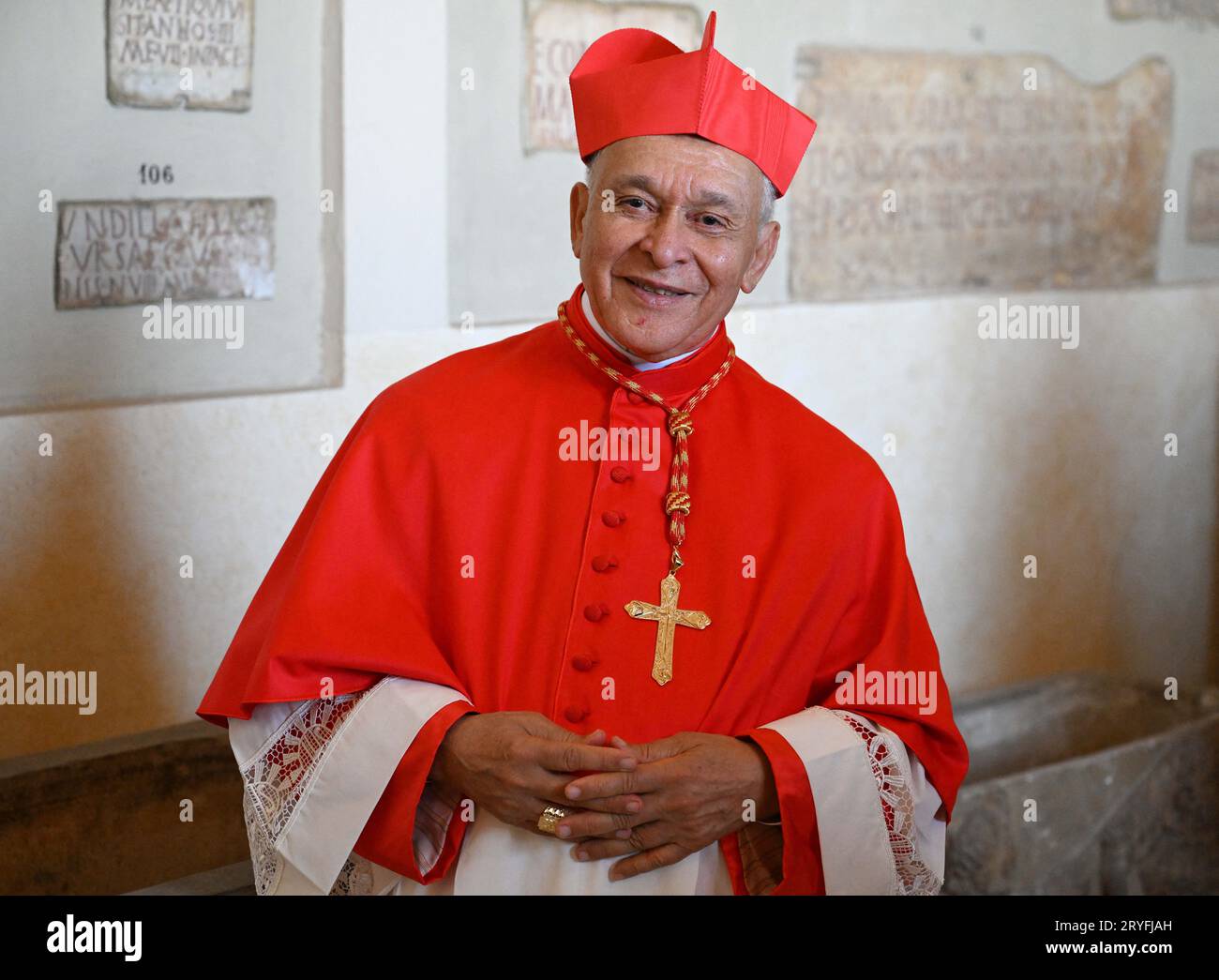 Cardinal diego rafael padron sanchez hi-res stock photography and ...