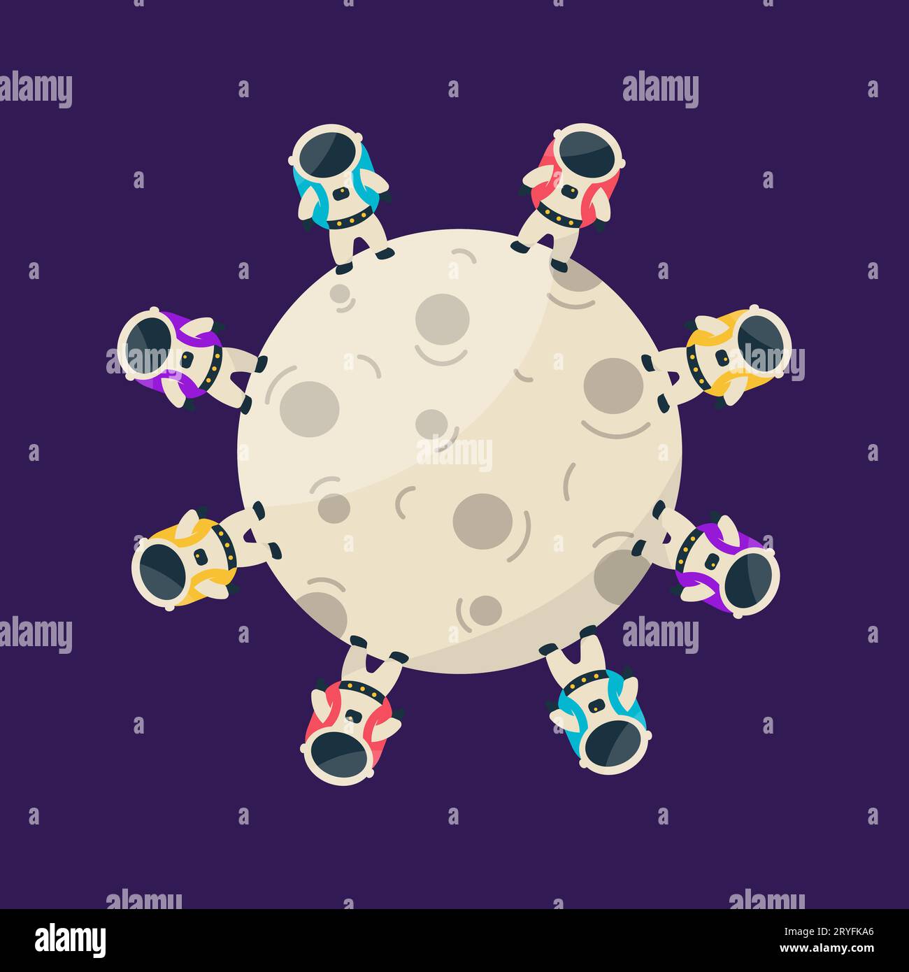 Space race race to the moon hi-res stock photography and images - Alamy