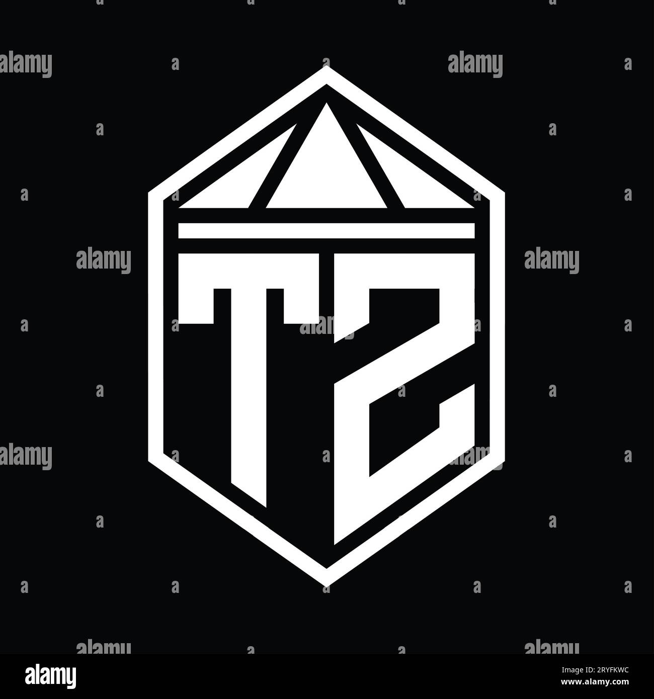 Tz gaming logo hi-res stock photography and images - Alamy