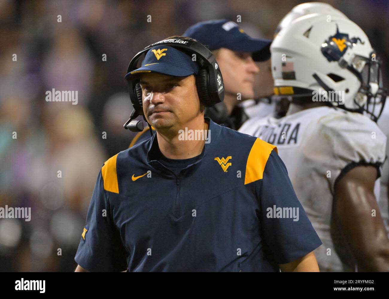 Fort Worth, Texas, USA. 30th Sep, 2023. West Virginia Mountaineers head ...