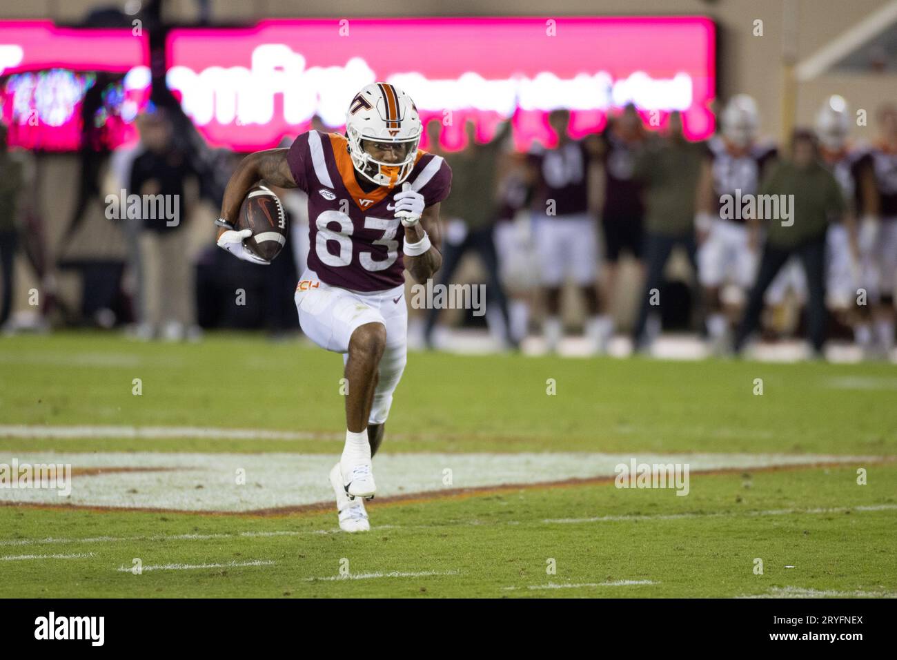 Lane Stadium Blacksburg, VA, USA. 30th Sep, 2023. Virginia Tech Hokies ...