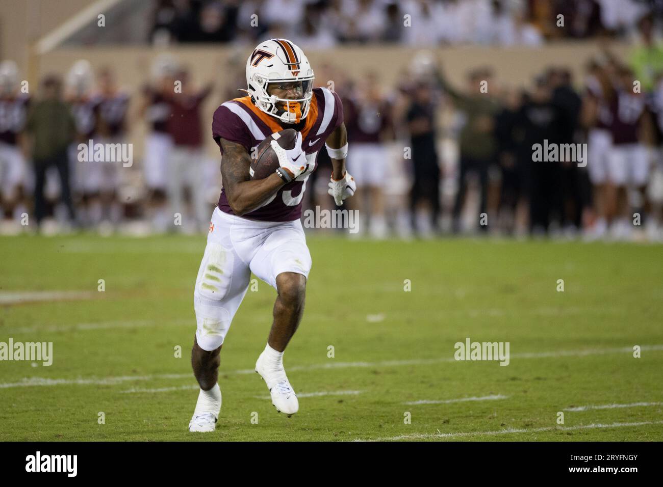 Lane Stadium Blacksburg, VA, USA. 30th Sep, 2023. Virginia Tech Hokies ...
